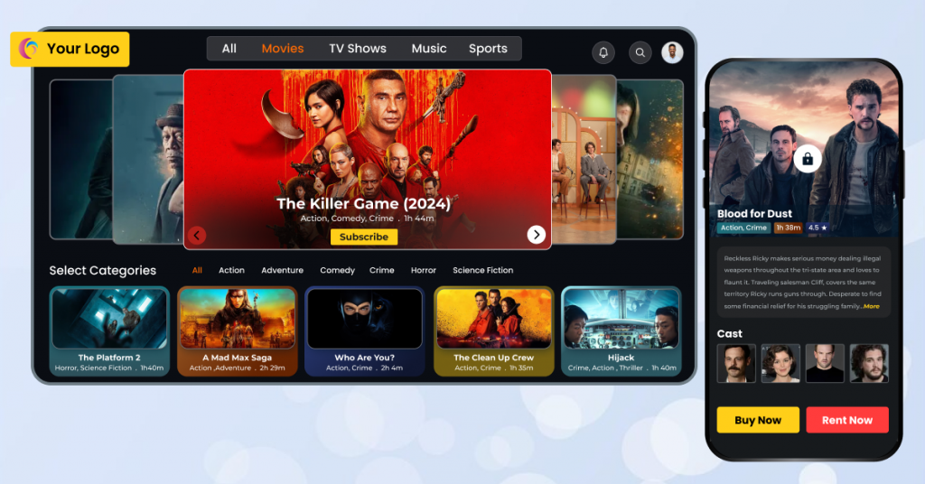 Create Movie Streaming Website: Top 7 Solutions to Launch